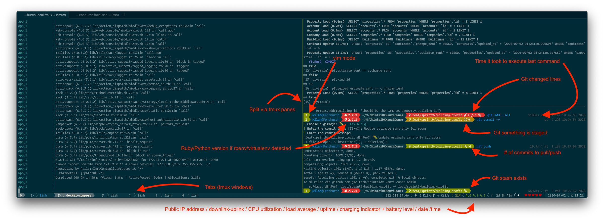 My Ultimate Shell Setup With Fish Shell And Tmux Part 1 my-ultimate-shell-setup-with-fish-shell-and-tmux-part-1